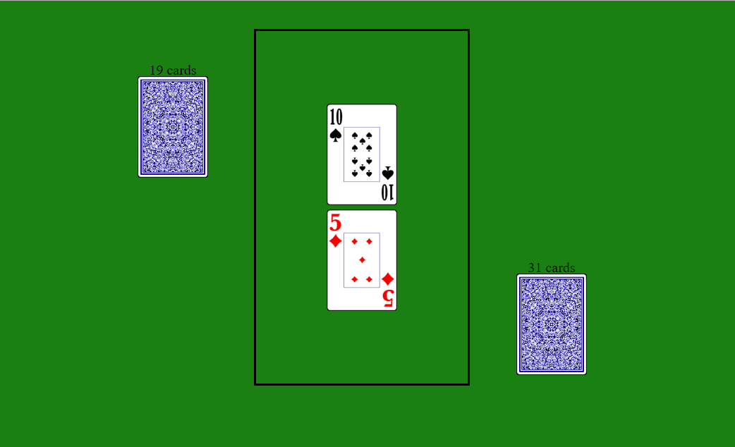 War Card Game – Benjamin Sweedler